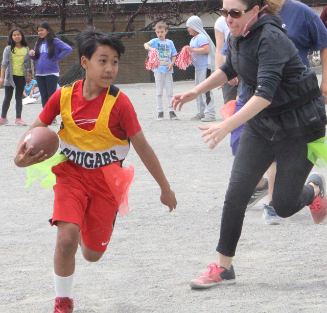 Students vs Staff Football – Lord Kelvin Elementary School